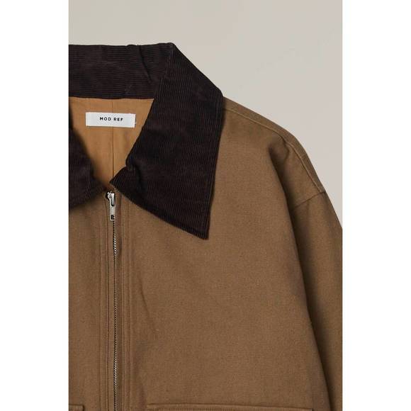 Mod Ref | Jackets & Coats | New Mod Ref Cropped Barn Jacket In Brown ...